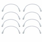 4/8 Pack 4FT 3Pin Plug Cord Wire for T5 T8 LED Tube Shop Light Fixture ...