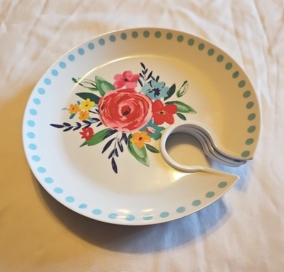 Pioneer Woman Mingling Board Sets ( 4-Appetizer Plates each ) Pre-Owned ...