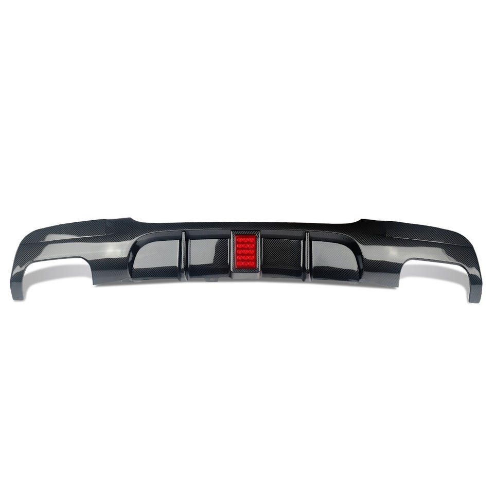 For BMW E90 325i 335i M Sport 2005-2012 F1 Style Rear Diffuser Carbon ...