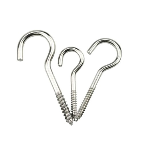 20Pcs M3/M4/M5 Ceiling Hooks Stainless Steel Screw Eye Hooks Home ...