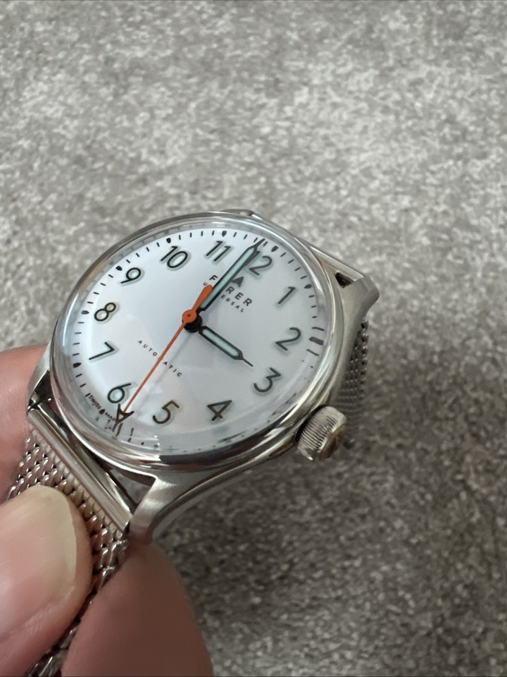 Farer Resolute 36mm Three-Hand Watch | eBay UK