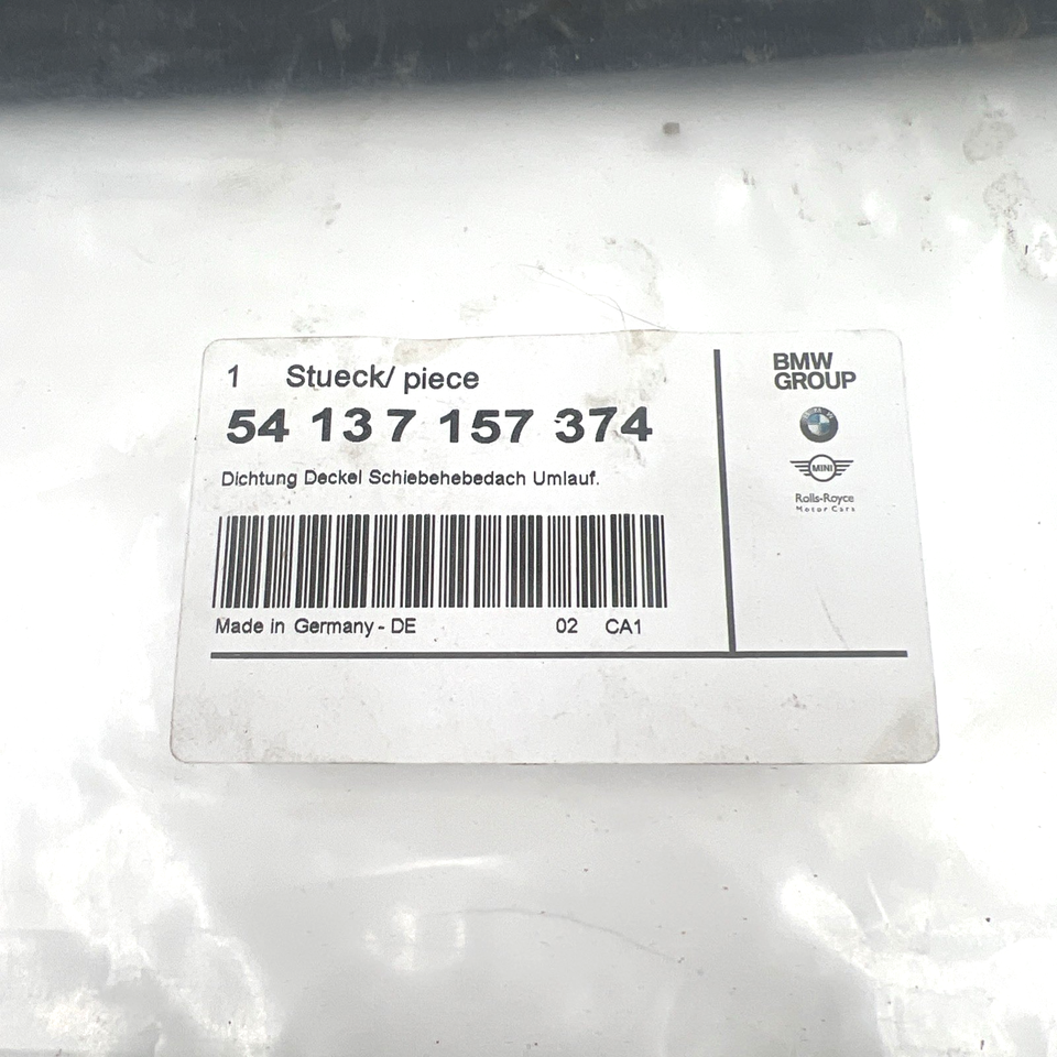 For BMW E82 E90 E92 128i 328i Sunroof Weather Strip Seal Genuine ...