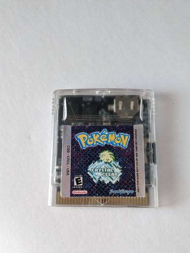 Pokemon Crystal Clear Rom Hack Version (Nintendo Game Boy Color GBC ...