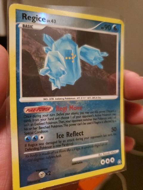 Pokémon TCG Regice Legends Awakened 36 Reverse Holo Rare for sale ...