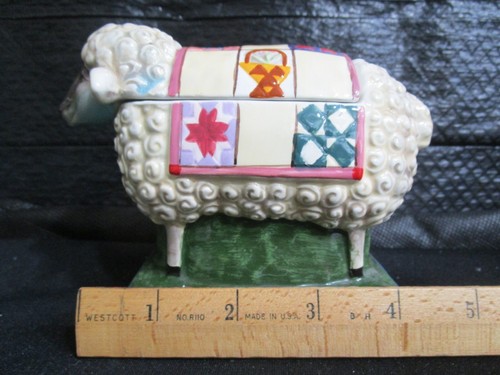 Jim Shore - Barnyard Sheep - Covered Ceramic Dish | eBay