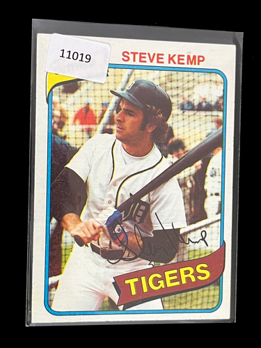 STEVE KEMP Tigers 1980 TOPPS Baseball Card #315 | eBay