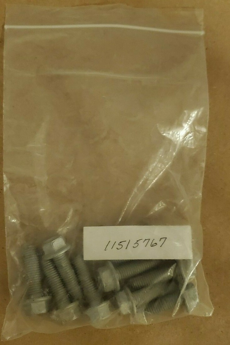 GM #11515767 NOS GENUINE GM Mount Bracket Lower Bolt (Lot of 2 ...