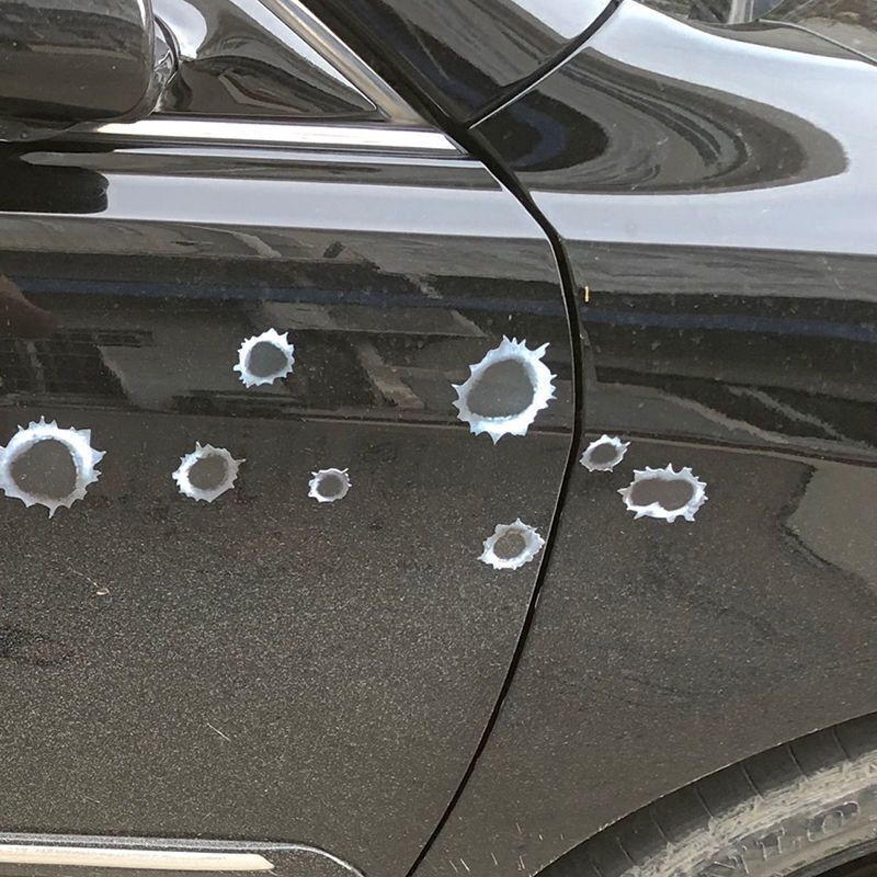 Bullet Hole Stickers Vinyl Funny Prank Decals Scratch Damage for Cars ...