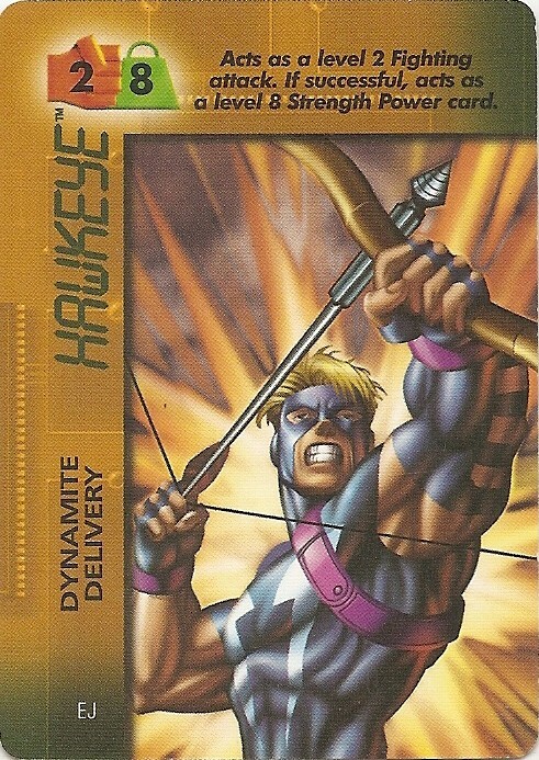 Marvel OVERPOWER Mission Control Hawkeye Dynamite Delivery special | eBay