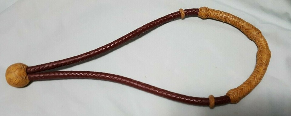 Bosal -- Latigo with Rawhide BROKEN NOSE Bosalita (Pencil) 1/4 ...