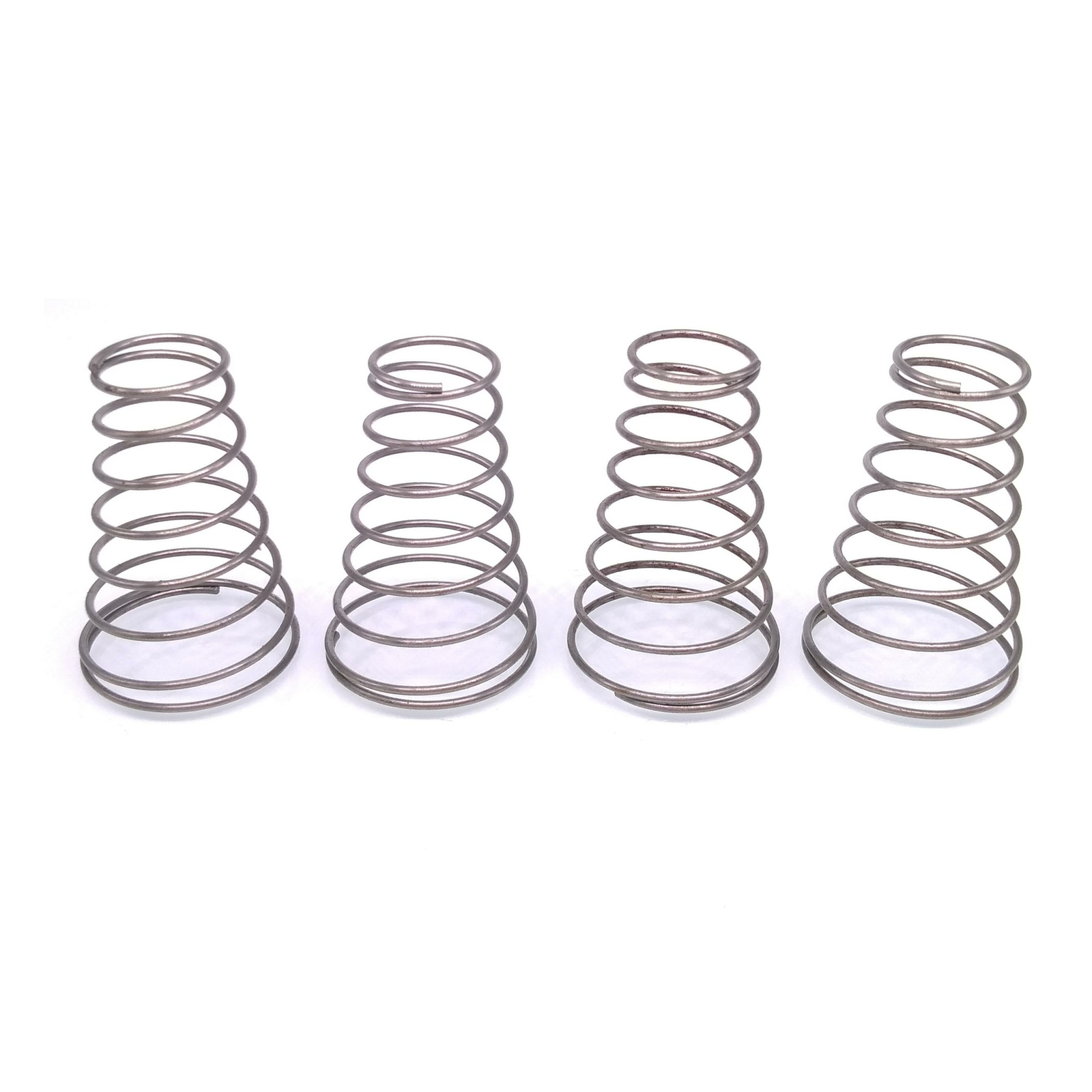 4pcs Wire dia 1.2mm Steel Coil Conical Helical Compression Spring ...