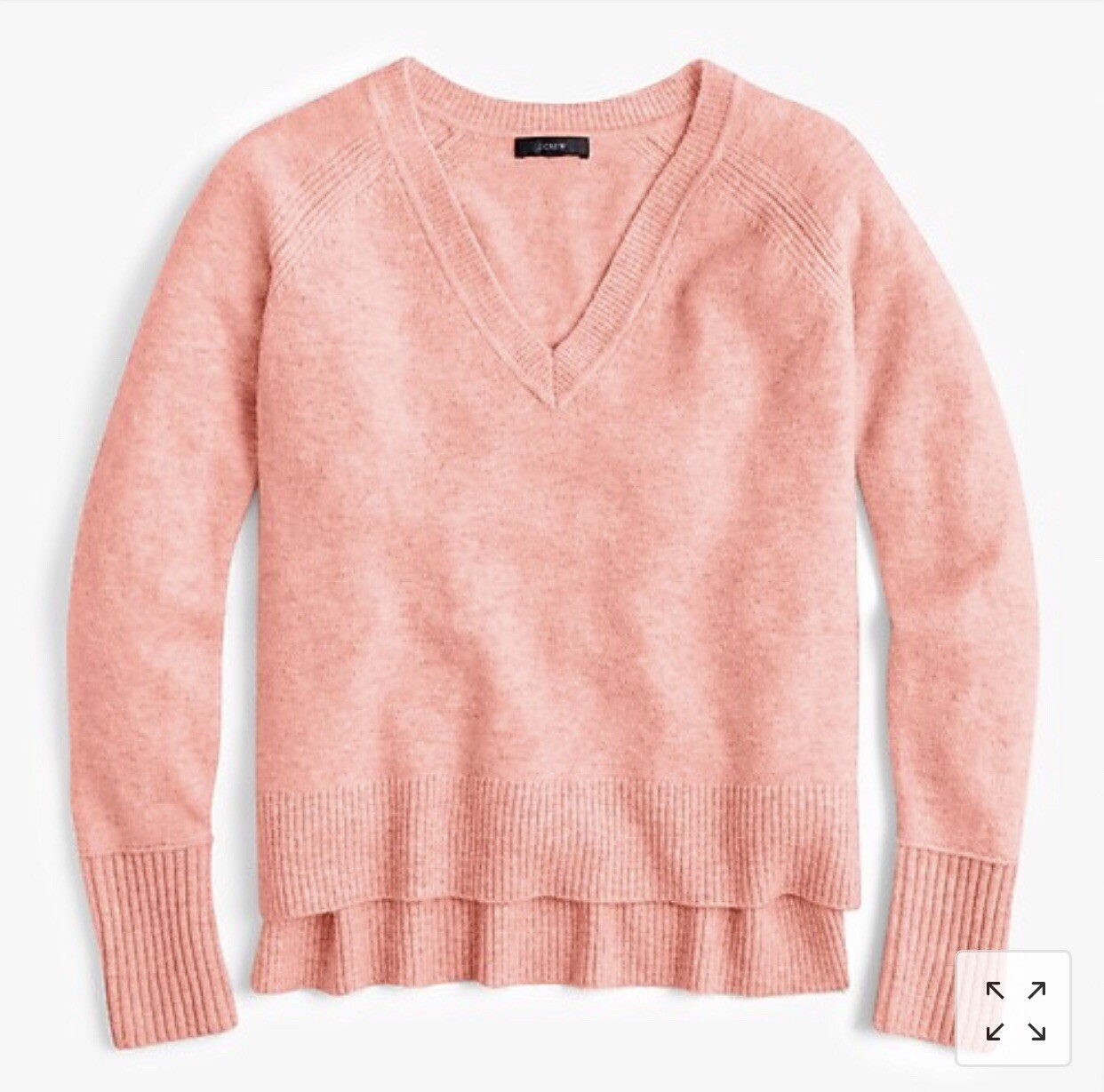 J. Crew V-neck sweater in yarn Size M | eBay