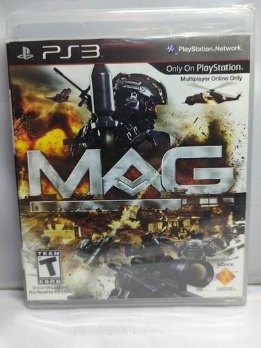 MAG (Sony PlayStation 3, 2010) with PS3 Case - Sealed Pre-Owned ...