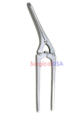 Payr Pylorus Clamp 13.75" Angled Jaws Longitudinal Serrations Double ...