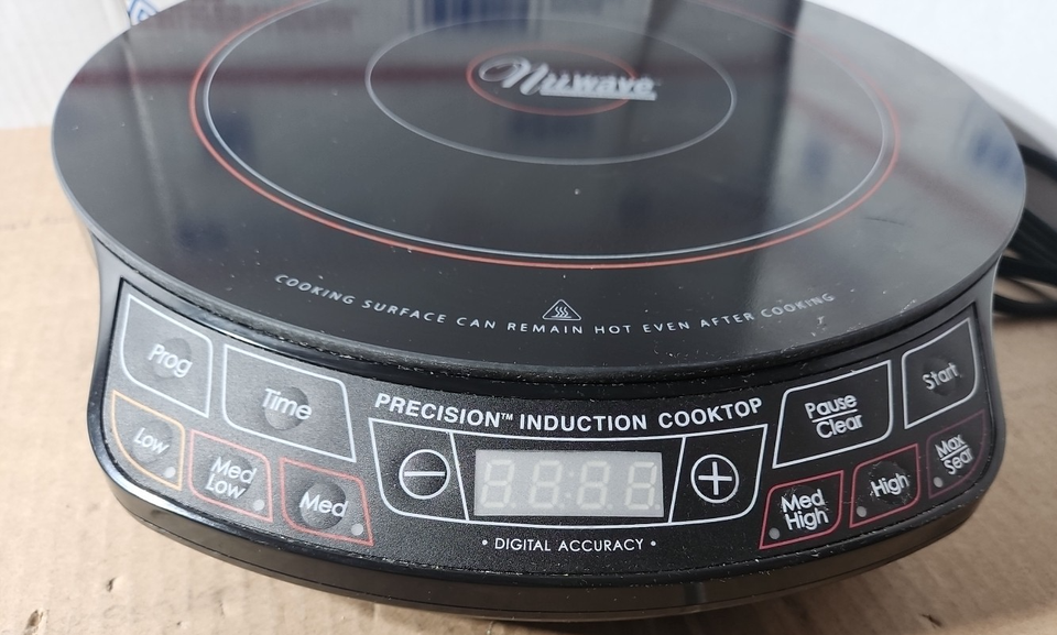 NuWave Pro Precision Induction Electric Cooktop Model 30101 Black ...