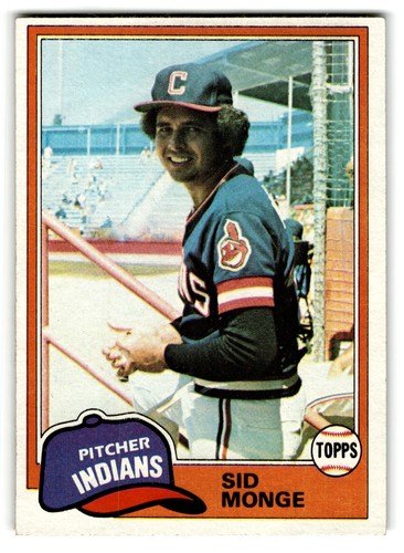 1981 Topps #333 Sid Monge Cleveland Indians | eBay