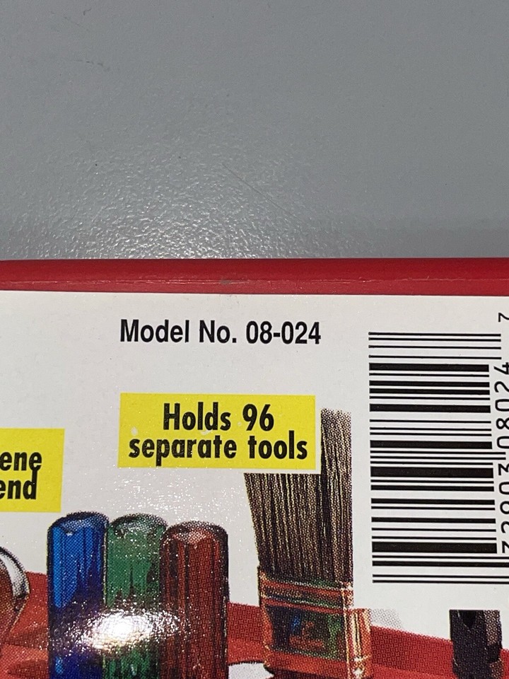 2 New Akro-Mils 24” Tool Rack Organizer 08-024 - HOLDS 96 TOOLS | eBay