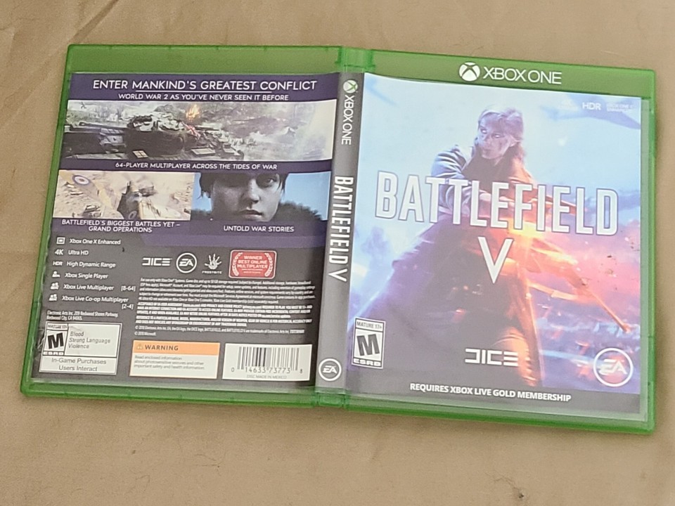 Battlefield V (Xbox One & Series X, 2018) Excellent Condition ...