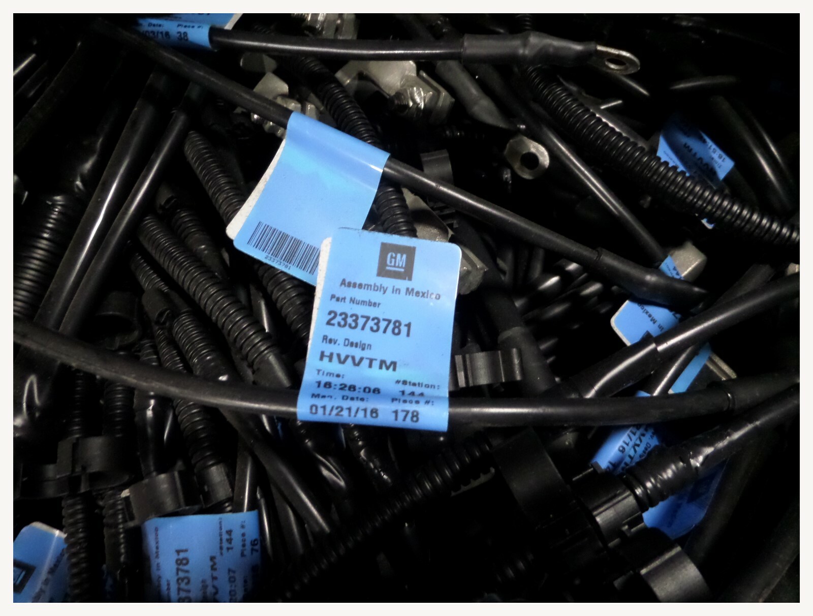 Engine Ground Negative Battery Cable 23373781 2016 2017 Chevrolet ...