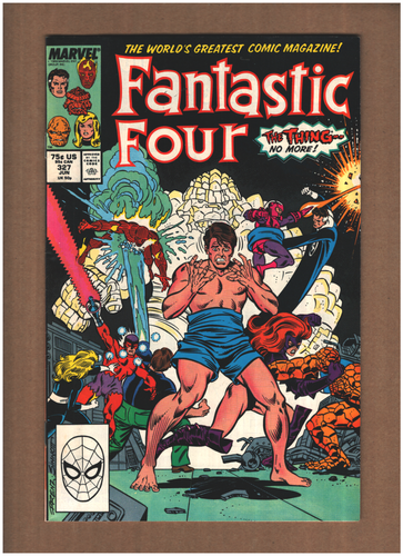 Fantastic Four #327 Marvel Comics 1989 FRIGHTFUL FOUR VF 8.0 | eBay