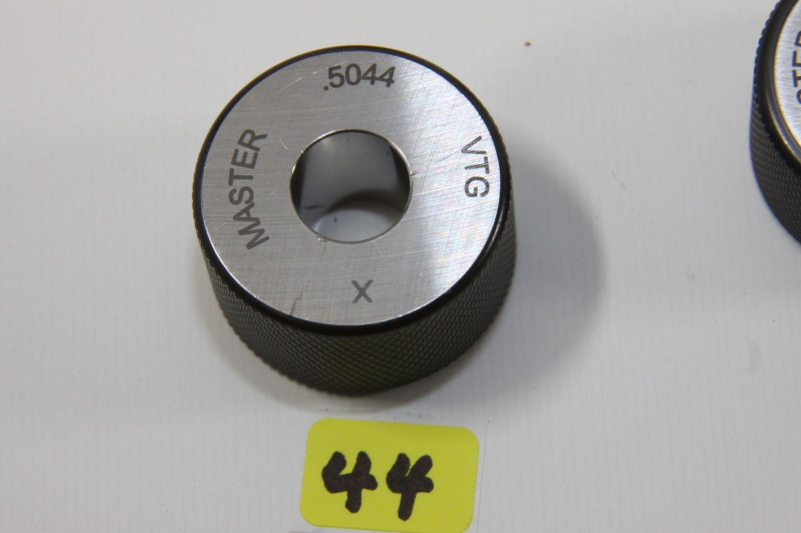 VERMONT GAGE MASTER RING GAGE STEEL X .5030-.5032 & X .5044-.5046 PN ...