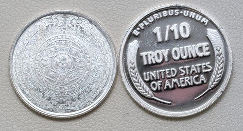 Two 1/10oz .999 Fine Silver Rounds /N27 | eBay