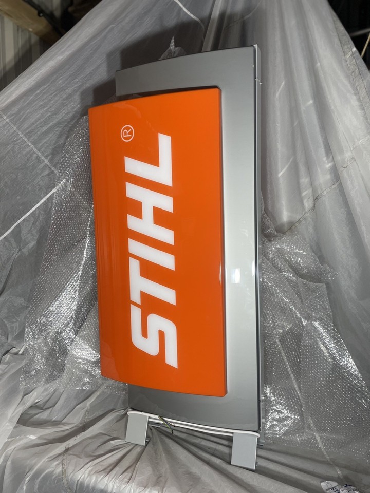 Brand New STIHL Vintage Illuminated Memorabilia Store Sign Man Cave ...