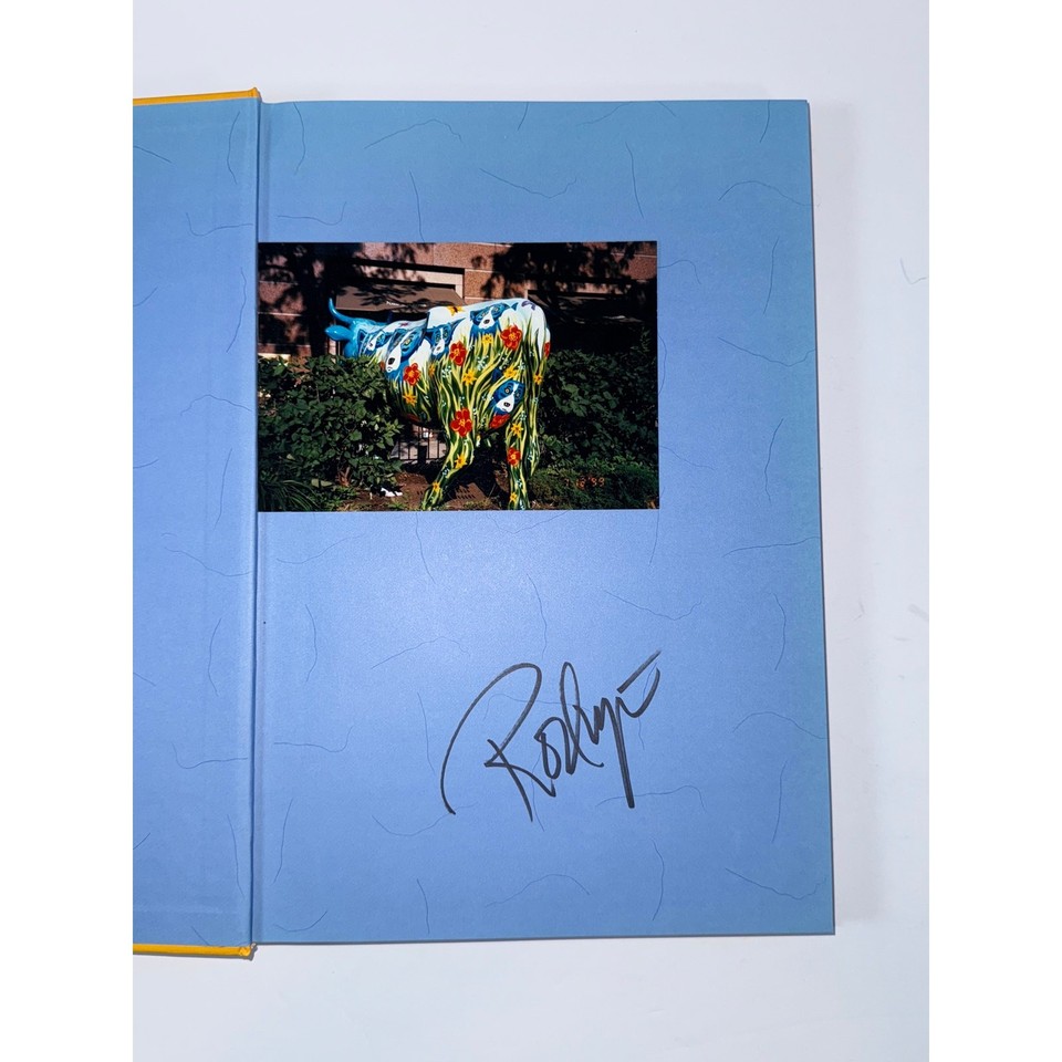 SIGNED George Rodrigue BLUE DOG MAN (1999) Hardcover First Printing Art ...