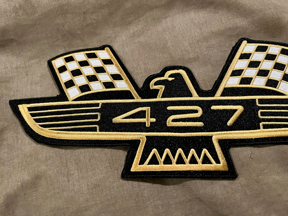 427 FORD GALAXIE NHRA NASCAR HOLMAN MOODY SHELBY RACE TEAM JACKET PATCH ...