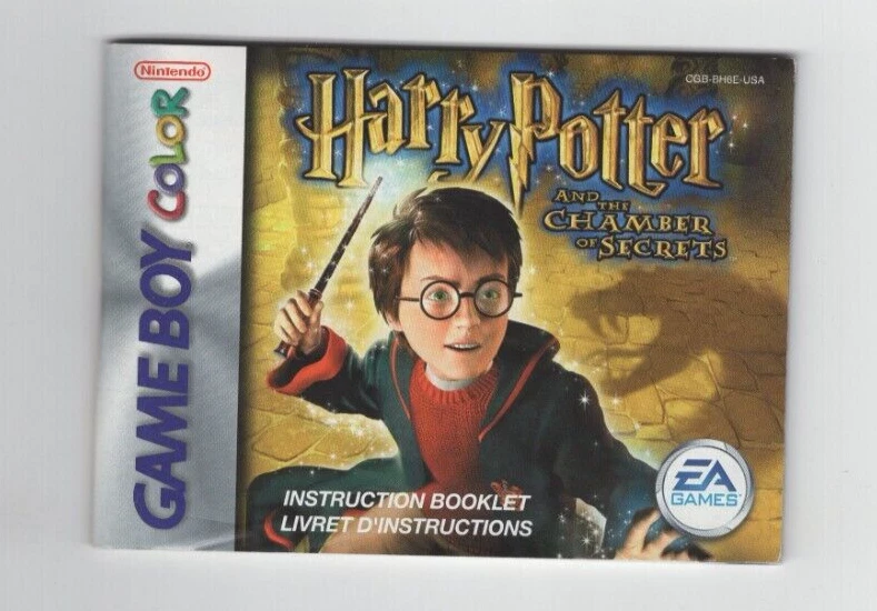 Harry Potter And The Chamber Of Secrets Game Boy Color