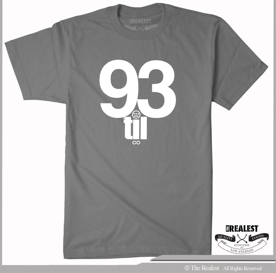 93 Till Infinity T Shirt Classic GOLDEN AGE Hip Hop DJ Vinyl Records ...
