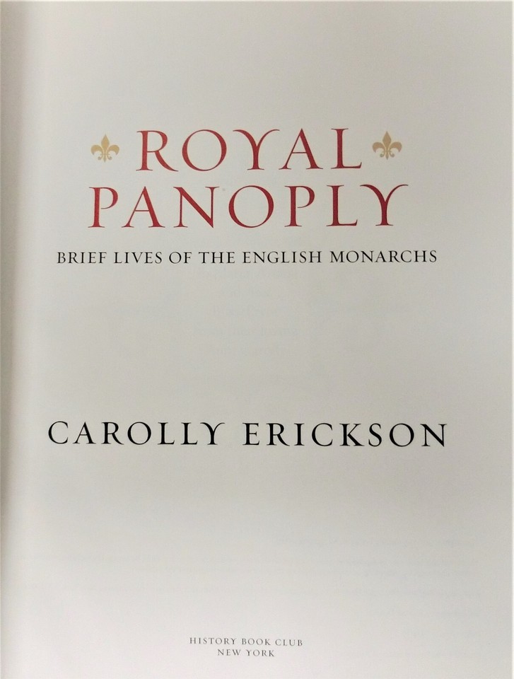 Royal Panoply:Brief Lives of the English Monarchs Book T1 # 35 | eBay