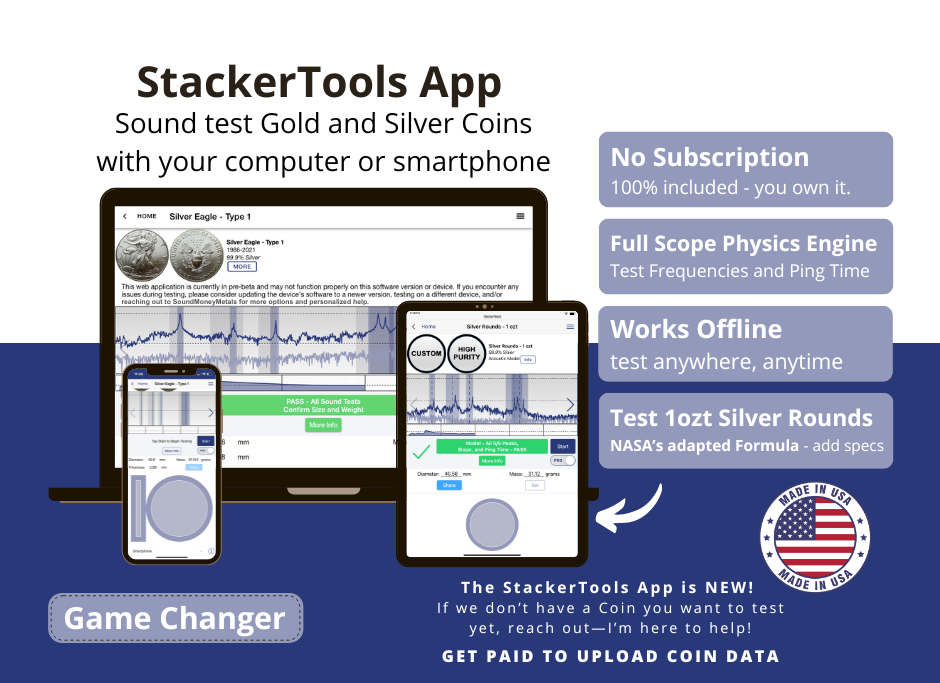 The Pocket Pinger w/ Stack Stick - Coin Ping Test, Coin Pinger | eBay