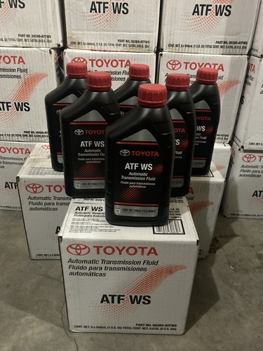 GENUINE OEM Toyota ATF WS Transmission Fluid Case of 6 | eBay