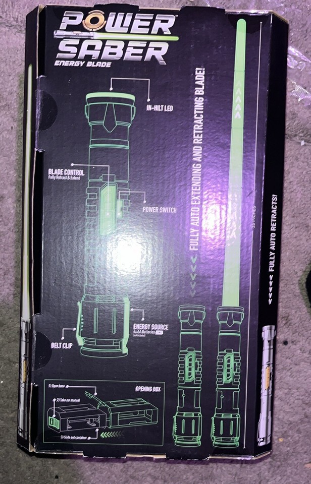 Goliath Green Energy Power Saber Toy | eBay
