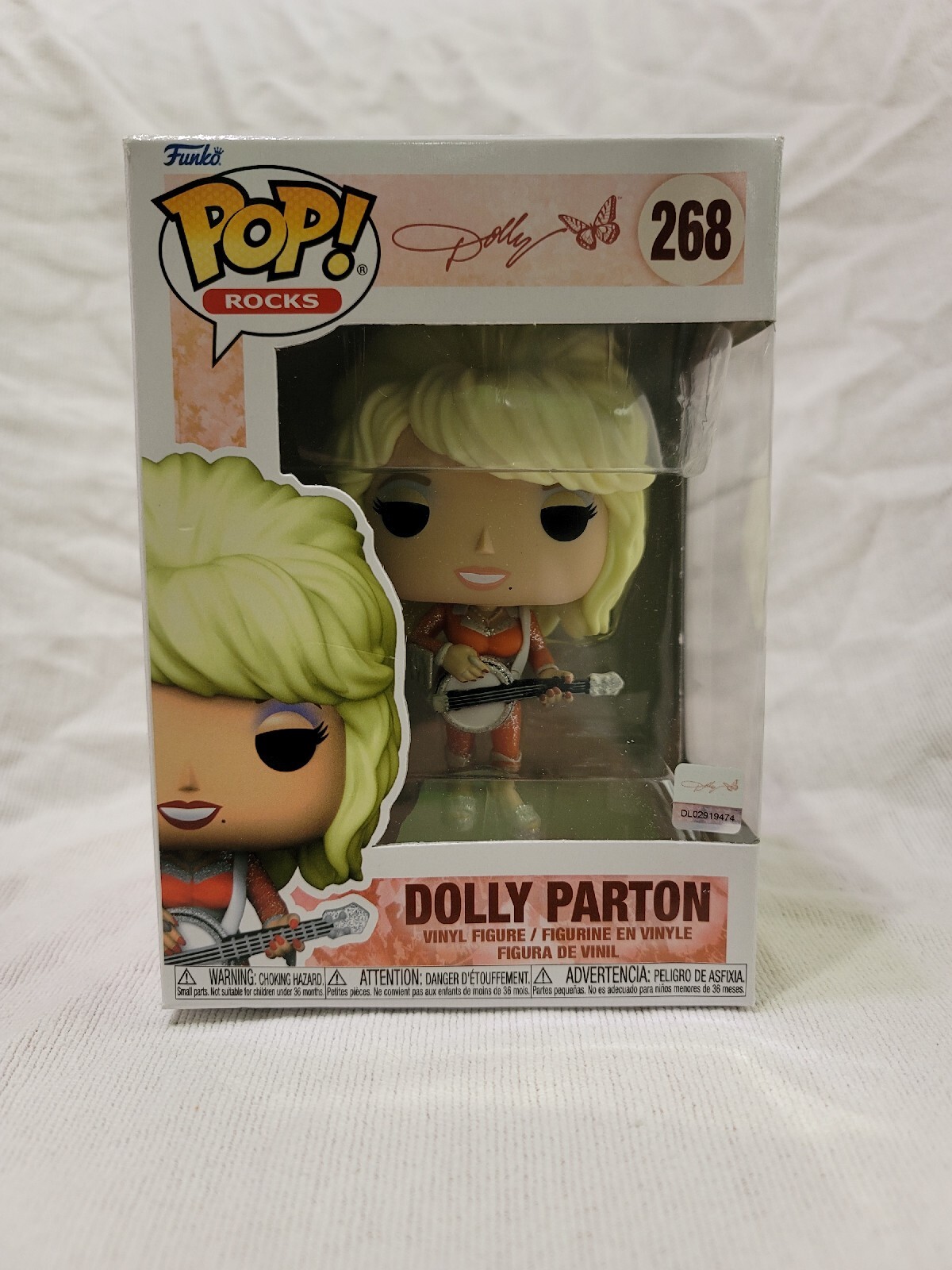 Funko Pop! Dolly Parton Figure #268 New In Hand W/Protector ...
