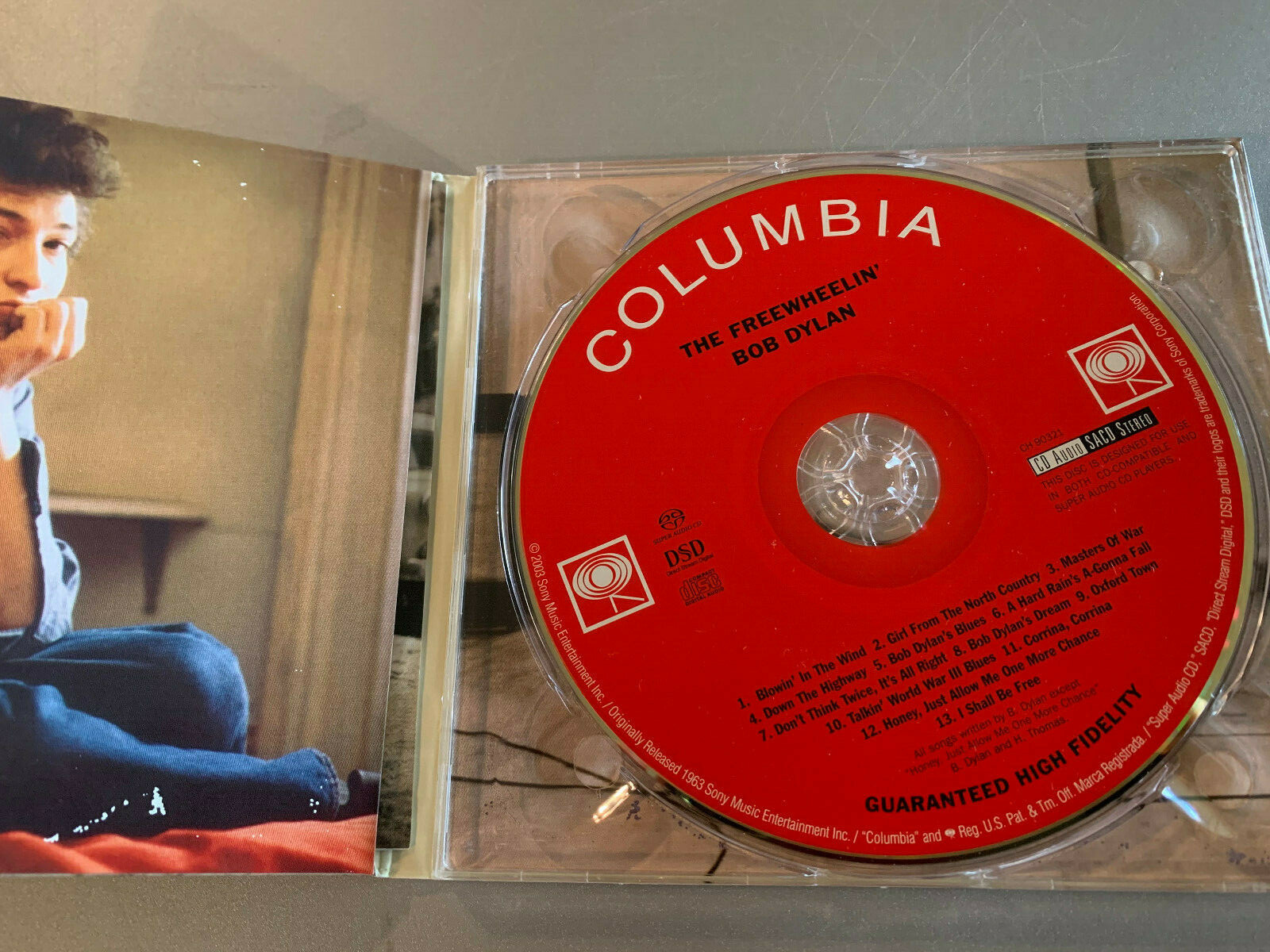 Bob Dylan - The Freewheelin' Bob Dylan SACD BMG club | eBay