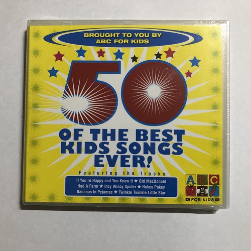 50 Of The Best Kids Songs Ever ABC For Kids CD Brand New & Sealed ...