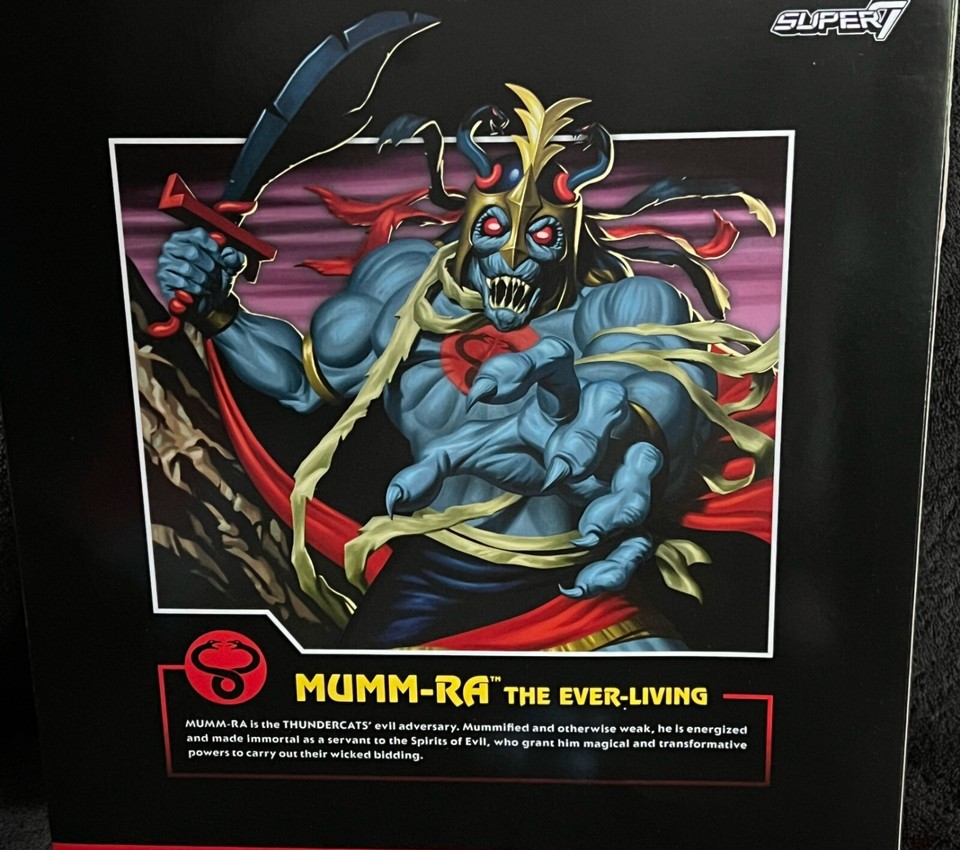 MUMM-RA • WEAPONS & BOX • SUPER 7 THUNDERCATS ULTIMATE | eBay