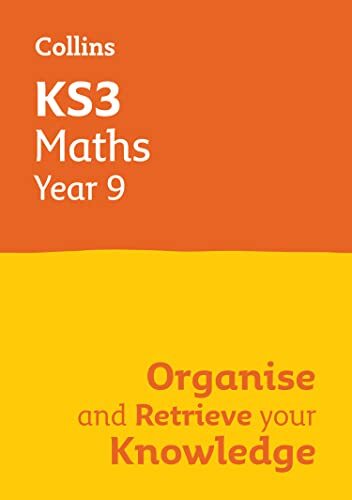 KS3 Maths Year 9: Organise and retrieve your knowledge (Poche) | eBay