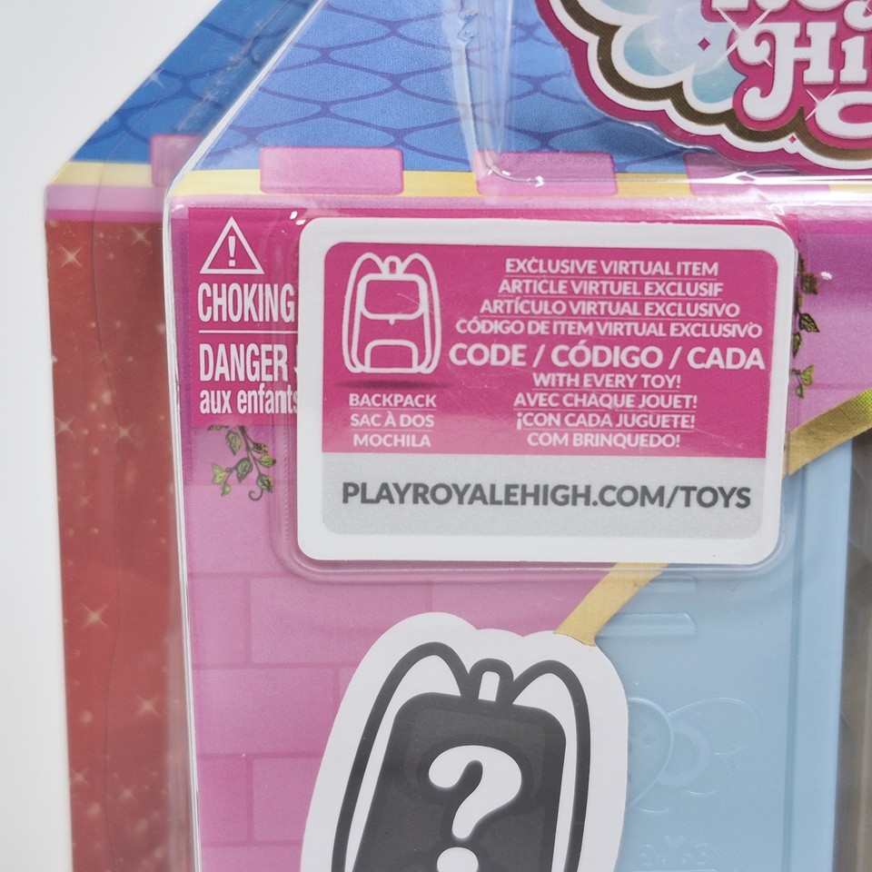 Roblox Royale High Surprise Locker FIRE Doll Backpack Series 1 SEALED ...
