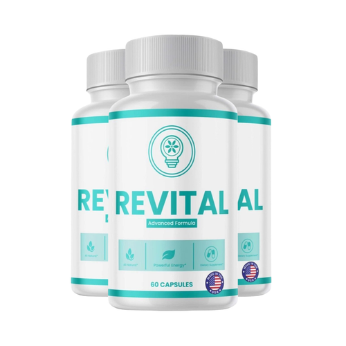 3-Pack Revital Capsules, Revital Support for Health and Wellness - 180 ...