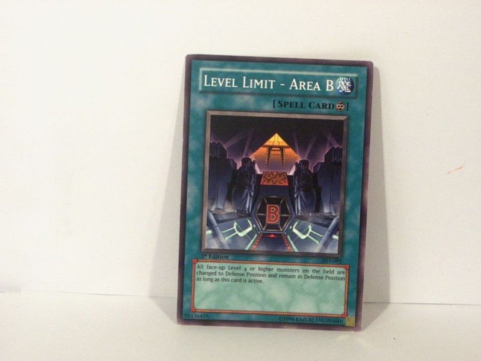 Level Limit - Area B Ancient Sanctuary Rare Yugioh Card | eBay
