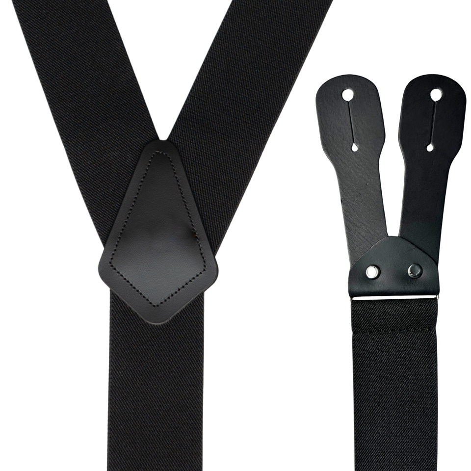 Men's Suspenders - Y Industrial, Strong Material, Snaps, Clips, USA ...