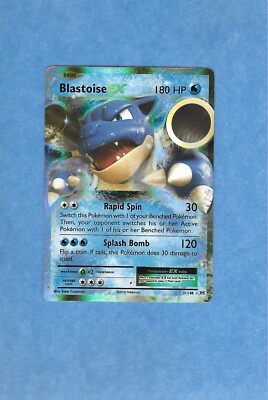 Blastoise EX 21/108 Ultra Rare Evolutions Pokemon TCG NM to MINT | eBay