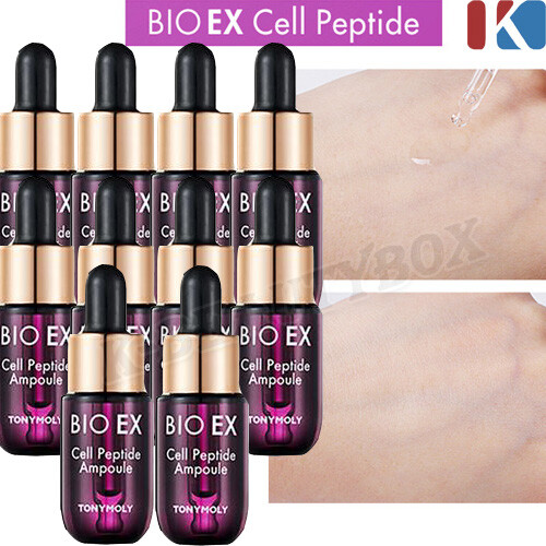 TONYMOLY Bio EX Cell Peptide Ampoule 5ml x 10pcs Anti-Aging Ampoule K ...