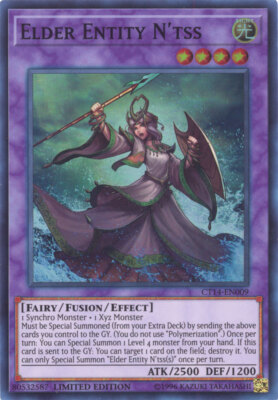 Yu-Gi-Oh Card - CT14-EN009 - ELDER ENTITY N'TSS (super rare holo) - NM ...