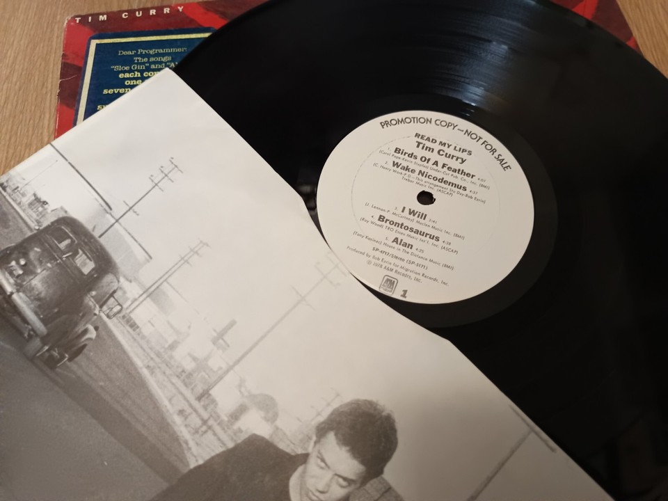 Tim Curry – Read My Lips Promo Copy Original US 1978 | eBay