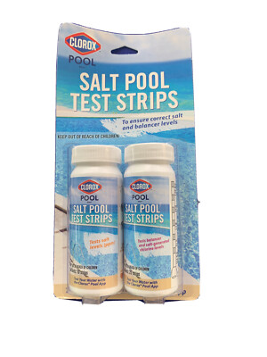Clorox Salt Pool Test Strips Sealed Lot Of 12 Total 810821026147| eBay