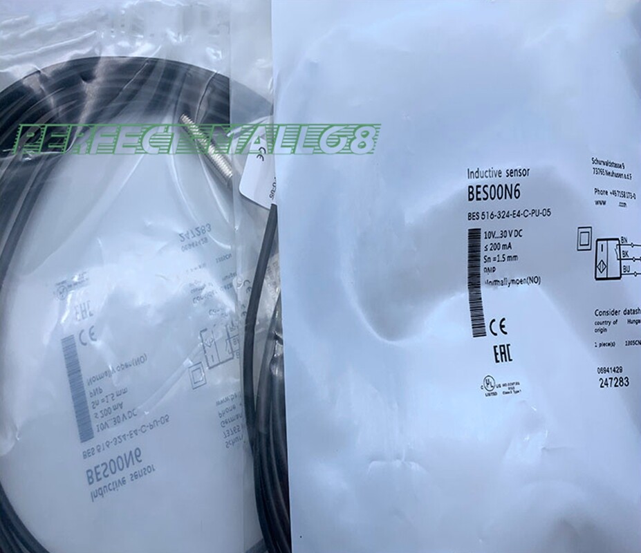 Qty:1 NEW FOR BALLUFF Proximity switch BES00N6 BES 516-324-E4-C-PU-05 ...